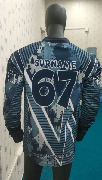 Paintball Top Grade Customized Fully Sublimation Paintball Jersey ...