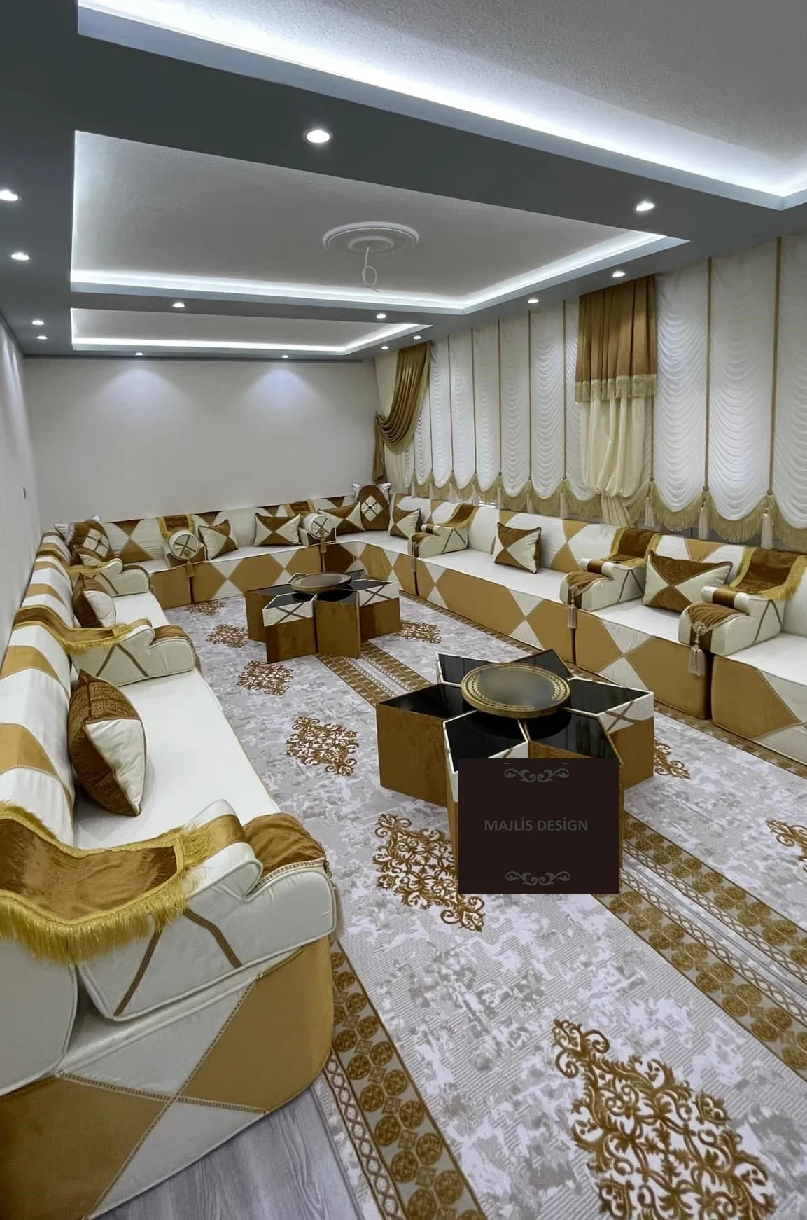Arabic Majlis Moroccan Majlis Design | Sitting Height 40cm | Sofa ...