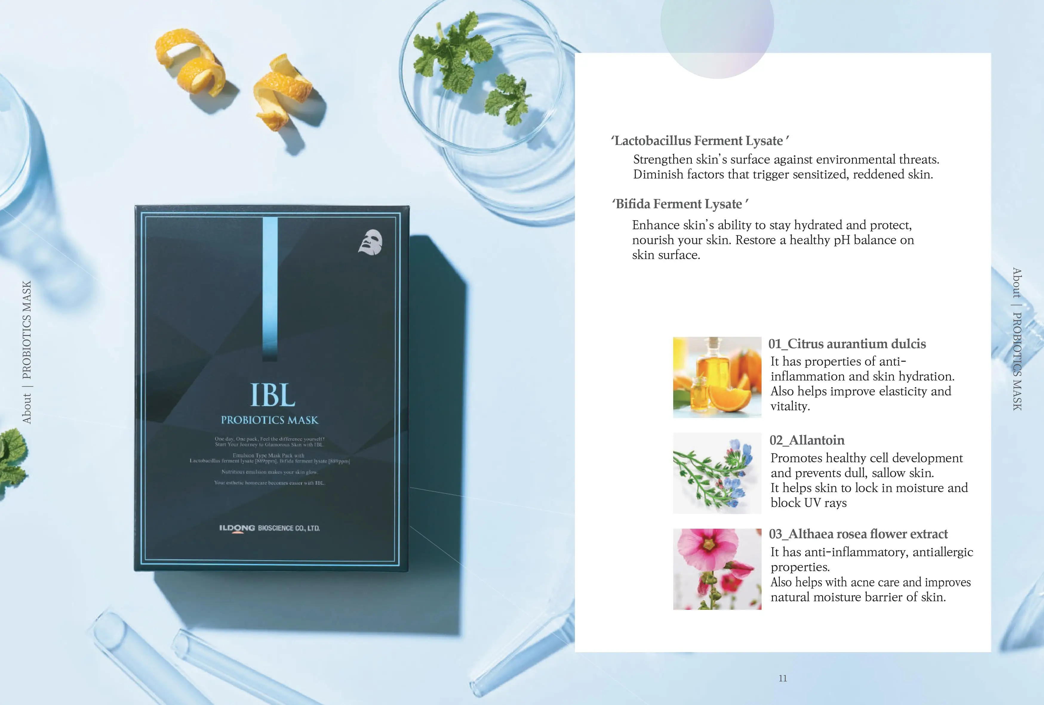 Korean Made Face Pack Ibl Probiotics Anti-aging Acne Atopic Skin Care ...