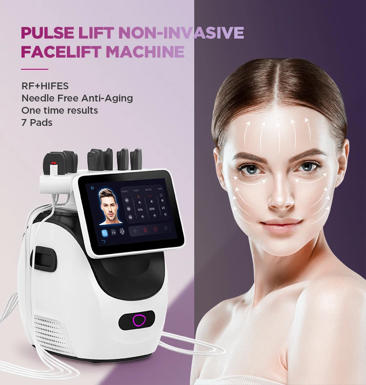 Newangie Pulse Lift Facelift Radio Frequency Face Wrinkle Removal Skin ...