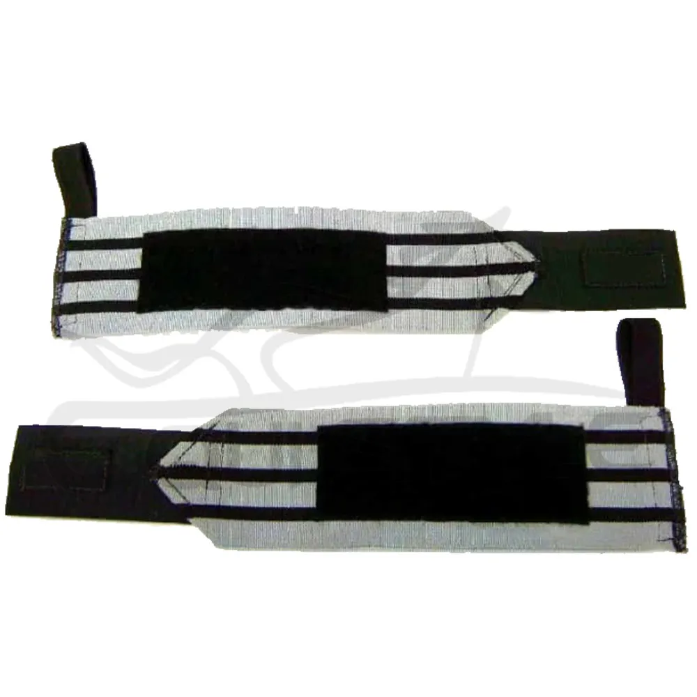 Wrist Wraps Pakistan Black White 12 Inch Weight Lifting Hand Wraps Gym ...