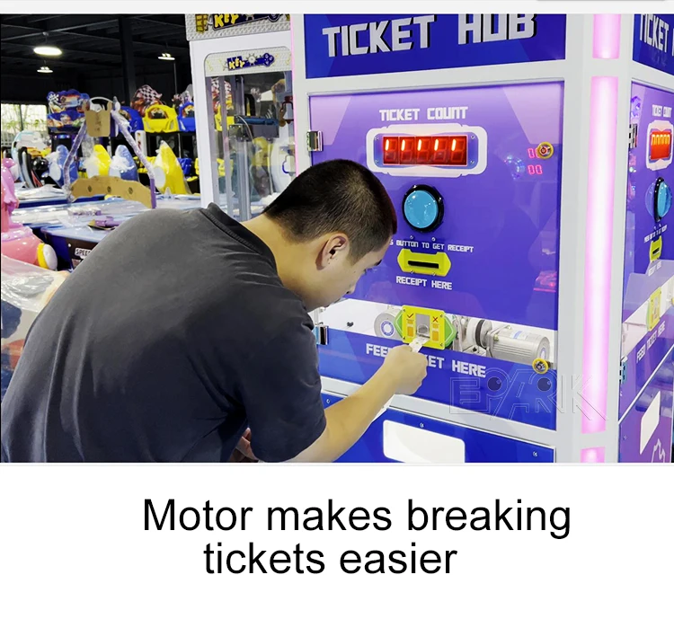 Factory Price High Performance Ticket Eater and Ticket Cutter Counter ...