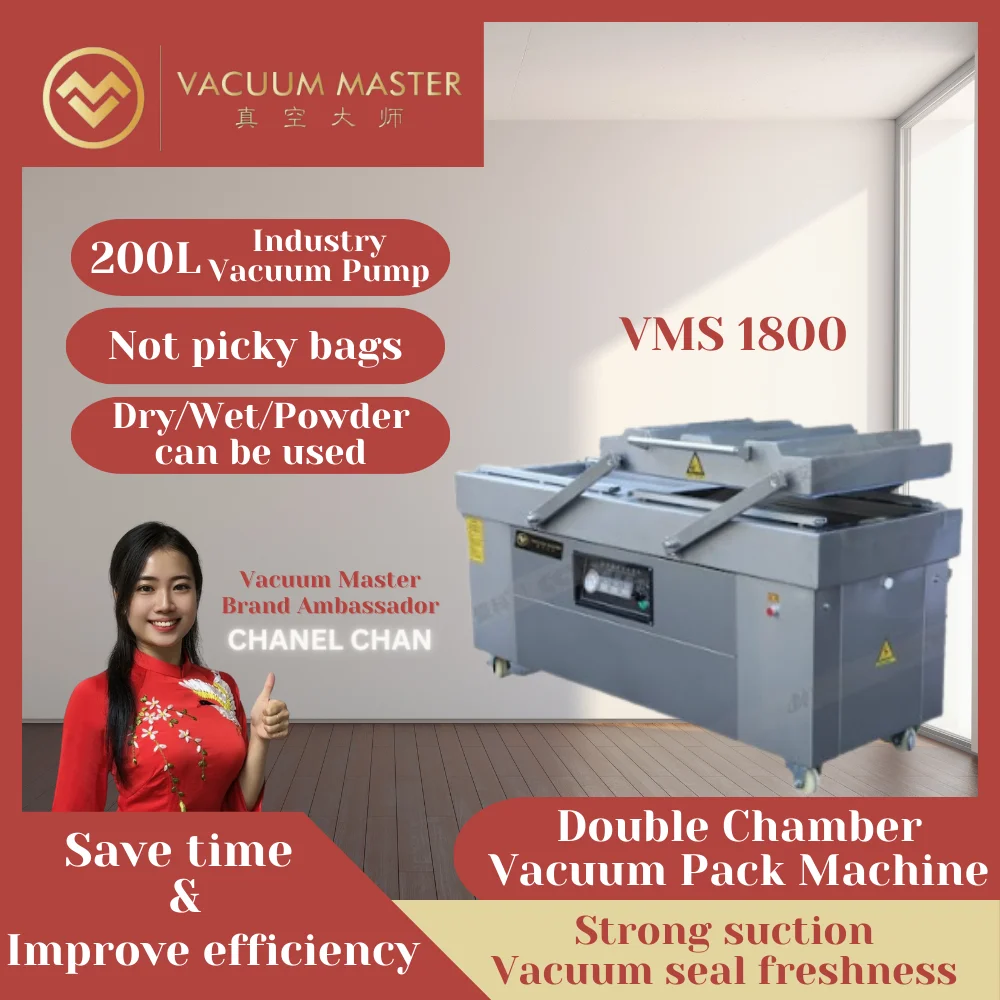 2024 Export Trusted Grade Vms 1800 Vertical Type Vacuum Pack Machines ...