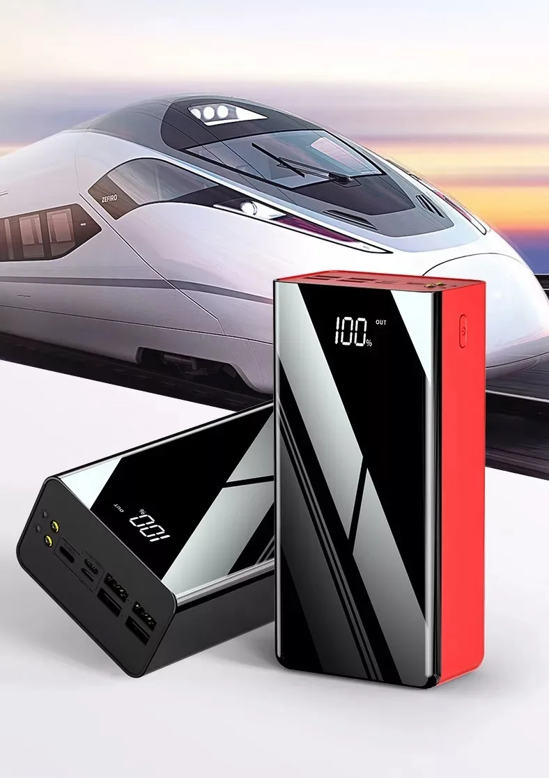 OEM logo 50000mAh Powerbank Larger Capacity Power Bank Portable ...
