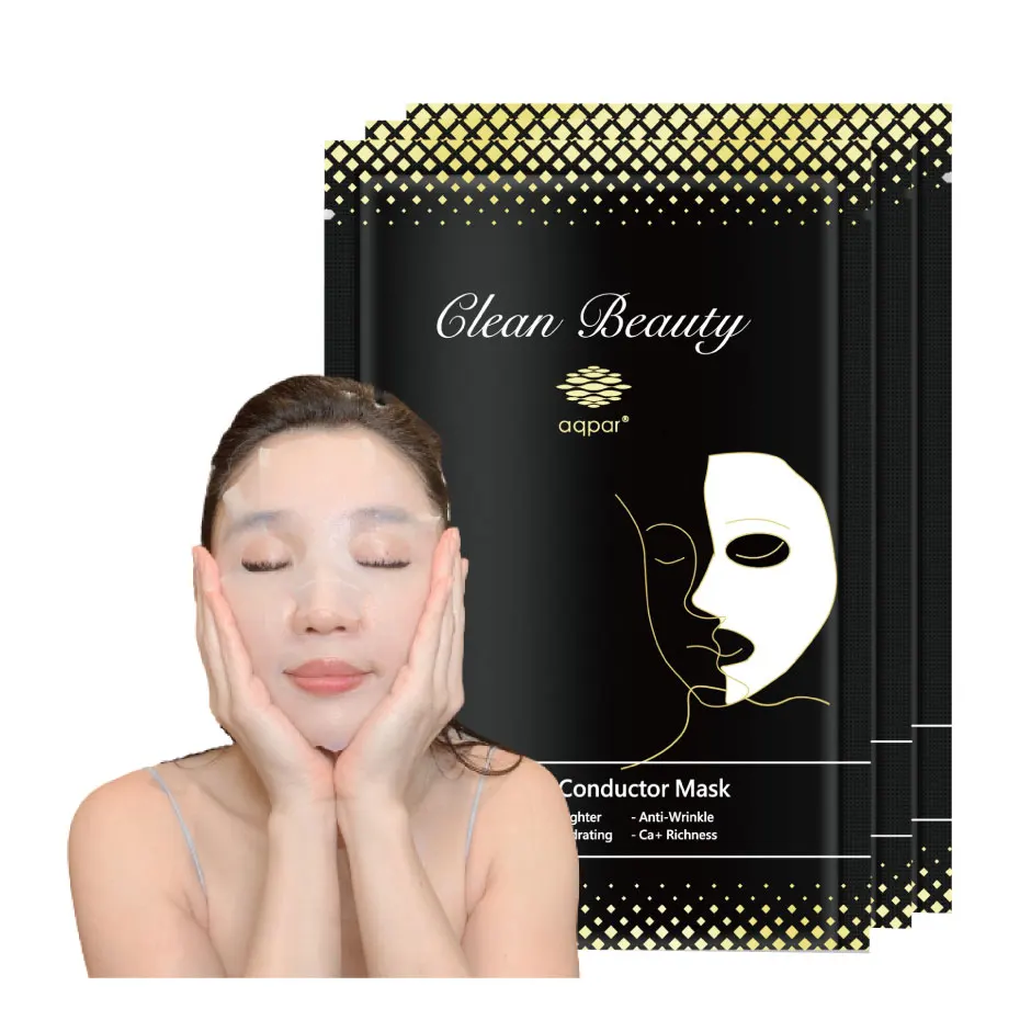 Clean Beauty Salon Product Display Beauty 3d Micro Conductor Face Mask ...