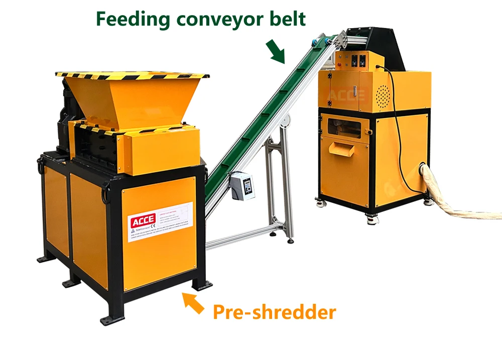 Small C03 Copper Granulator Crusher Waste Cable Recycle Crusher Scrap ...