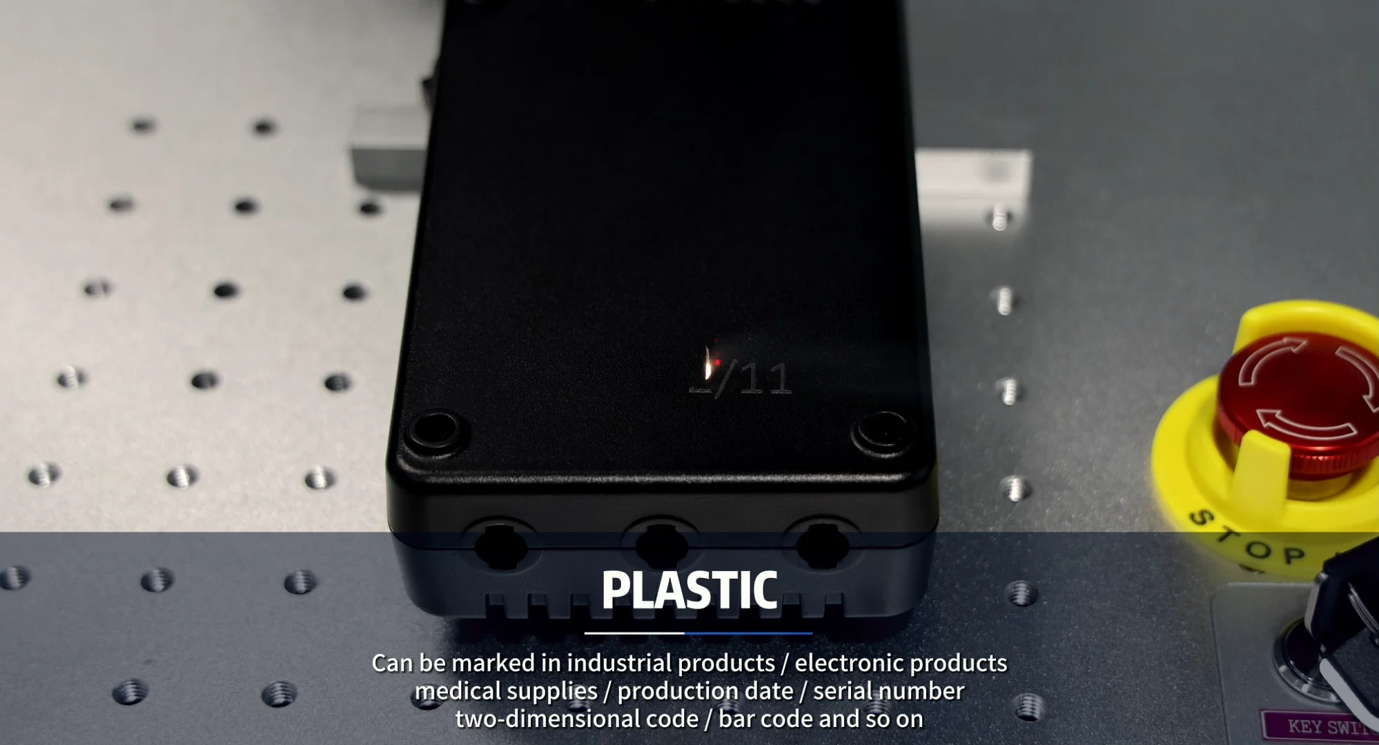 Fully Closed Fiber Laser Color Marking Machine Jcz Controller - Buy ...