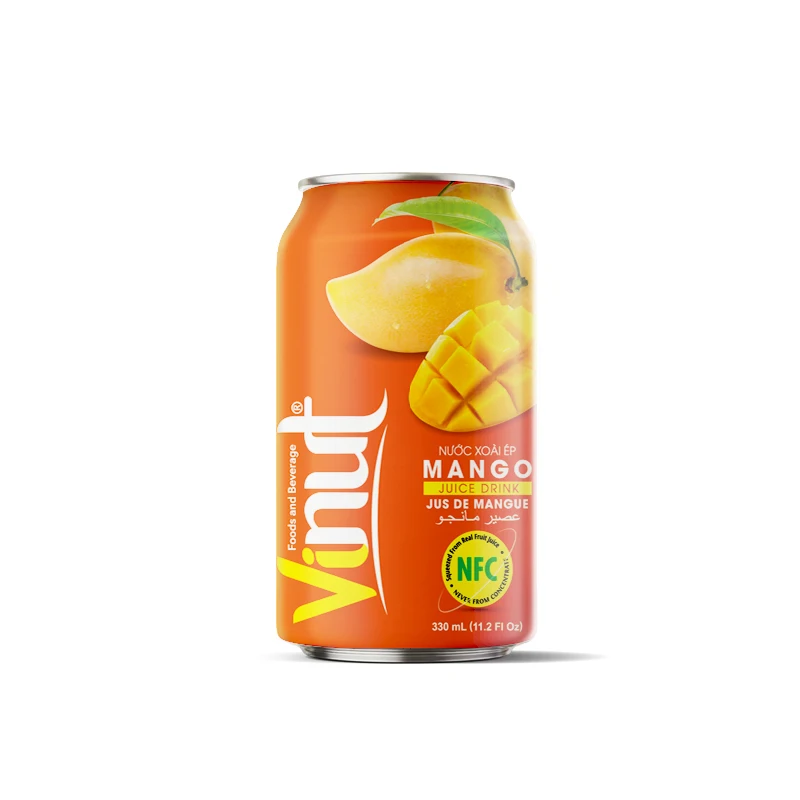 330ml VINUT Mango Juice Drink - Freshly Squeezed Bliss