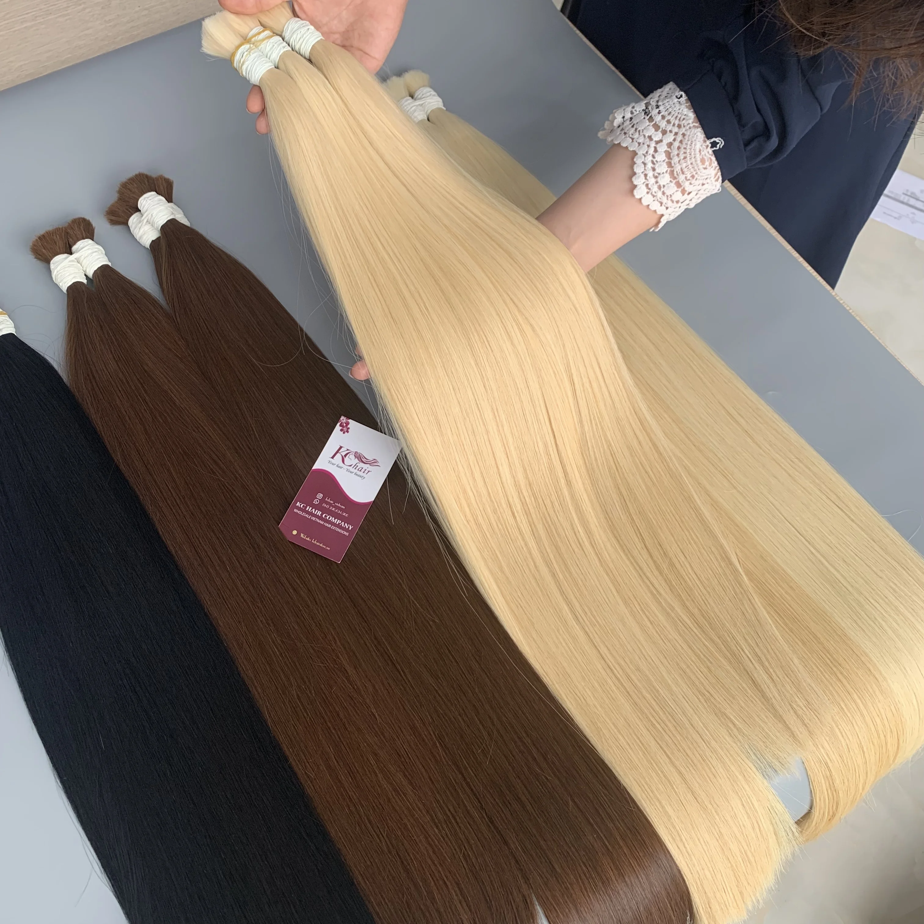 Top Trending Customized Color Bulk Hair Extensions Wholesale Factory ...