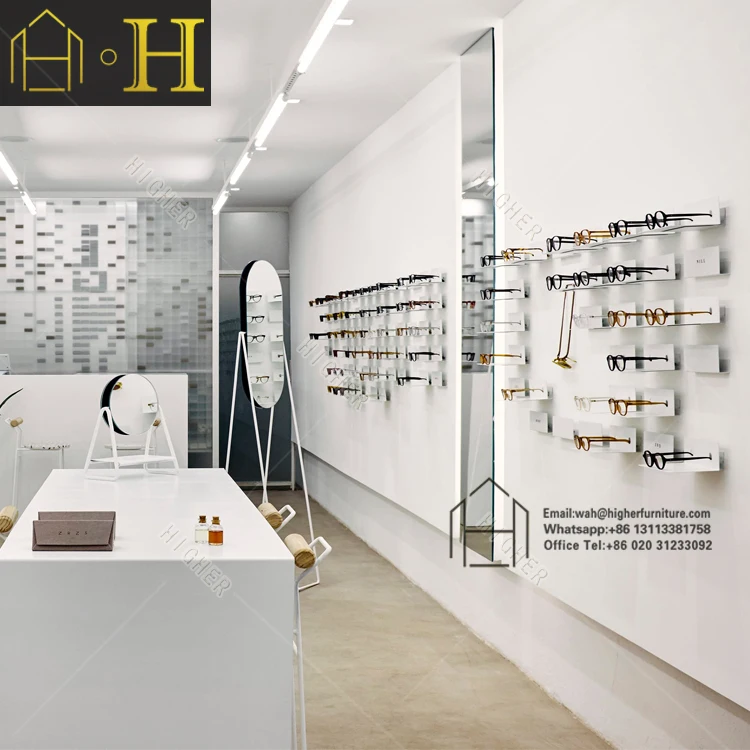 Optical Shop Interior Design Frame Stands Interior Shop Design Optical ...