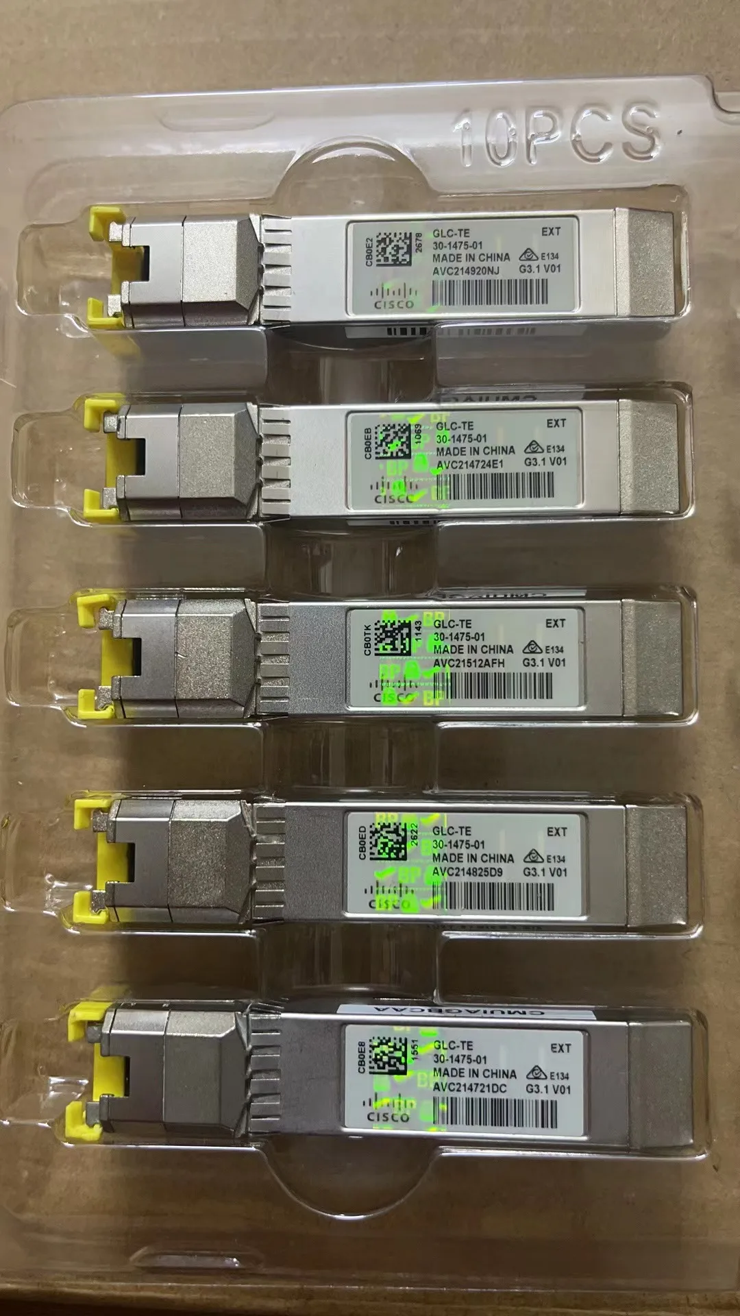 Original Glc-te 1000base-t Sfp Rj45 100m Copper Gigabit Ethernet Transceiver Module - Buy Glc-te ...