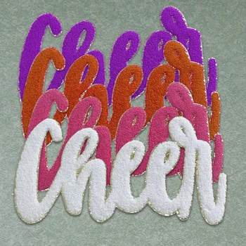 Cheer Chenille Iron On Patch,Cheerleading Chenille Patch - Buy Cheer ...