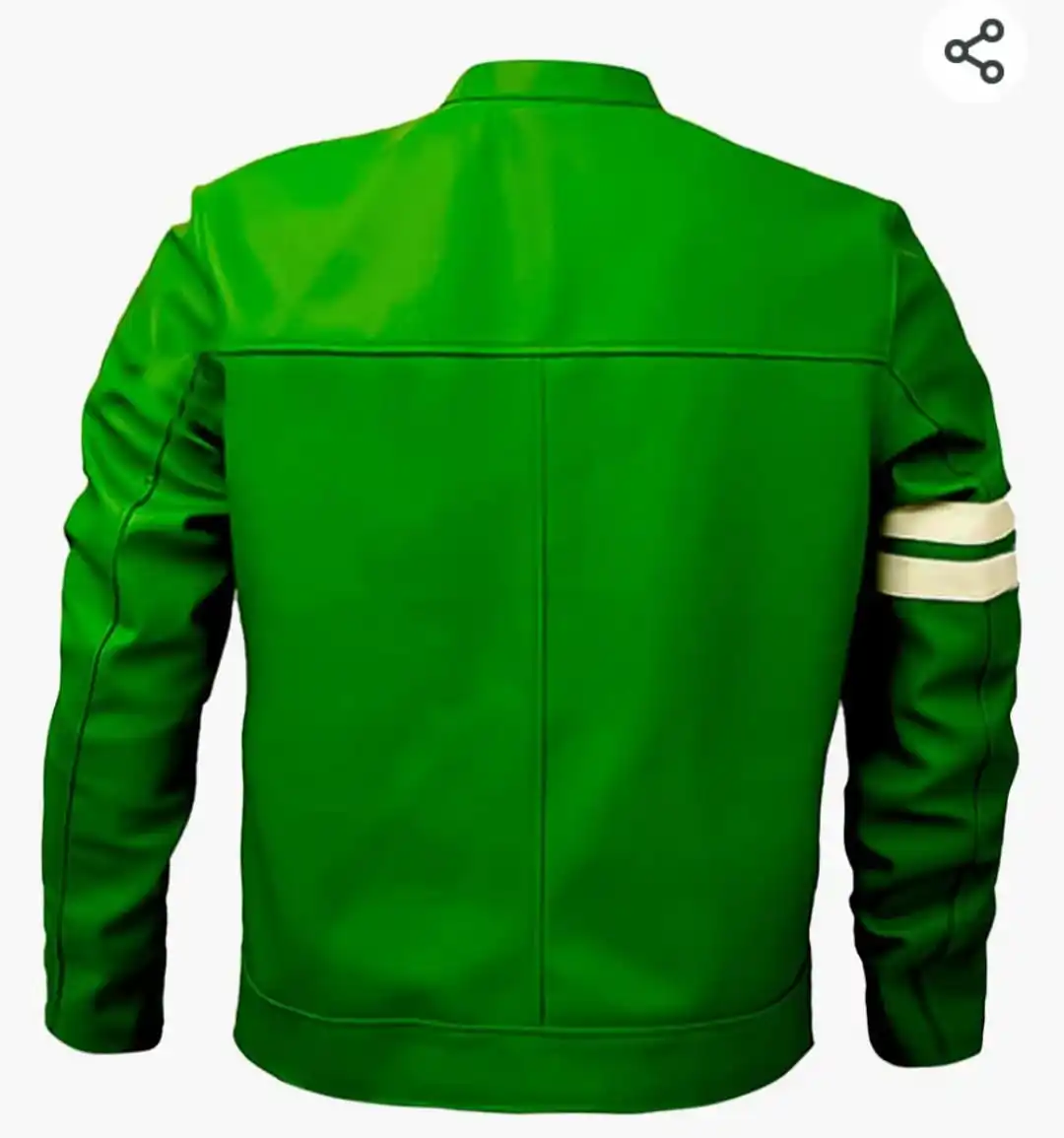 Men's Classic Look Ben 10 Alien Swarm Leather Jacket