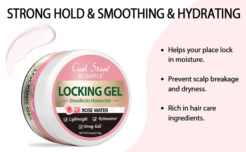 Wholesale 9.5oz Locs Hair Locking Gel for Twisting Dreads Dreadlocks ...