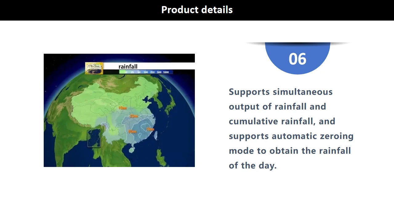 RS485 4G WiFi Lora Rain Gauge Sensor for Smart Irrigation - Automatic ...