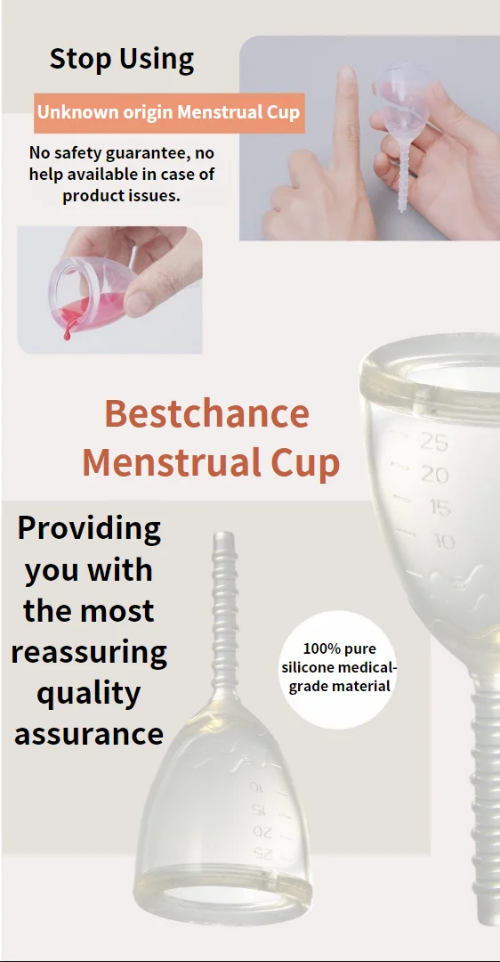 Bestchance Menstrual Cup Macaron Green M - Buy Menstrual Cup Inserter ...