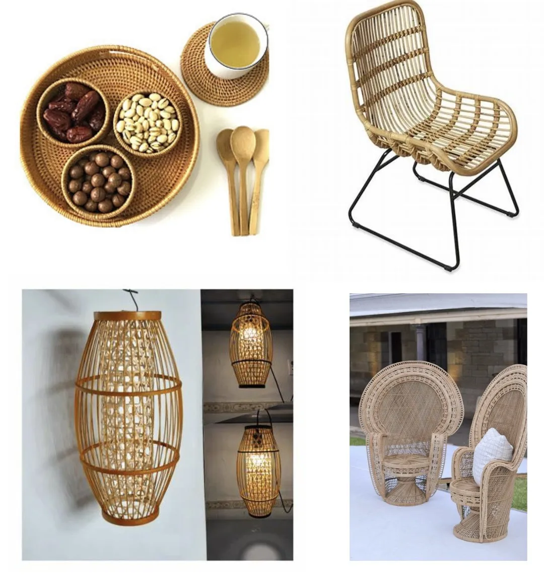 Premium 100% Natural Round Core Rattan From Vietnamese Traditional ...