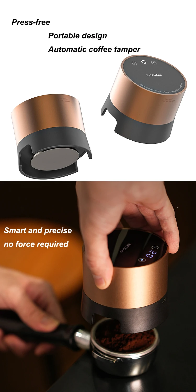 Barista Tools Adjustable Espresso Coffee Tamper - Automatic