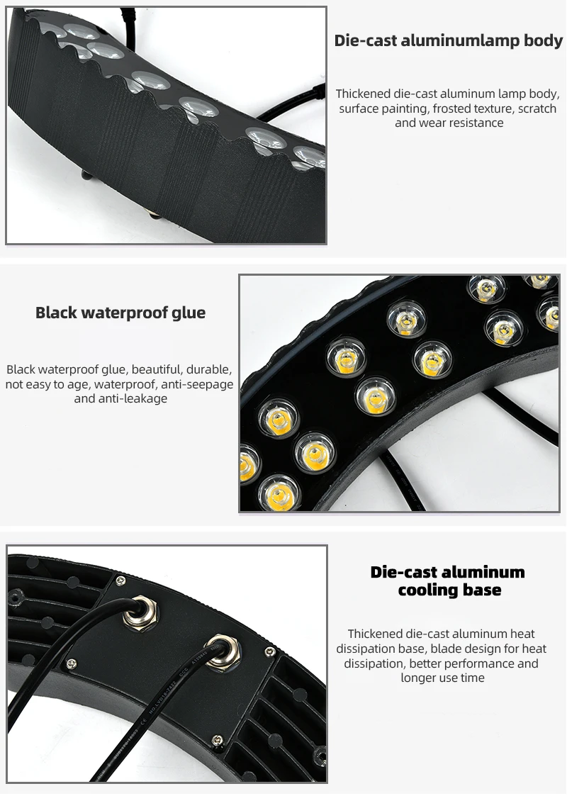 Palm Tree Ring Light Hug Tree Led Landscape Led Light Outdoor ...