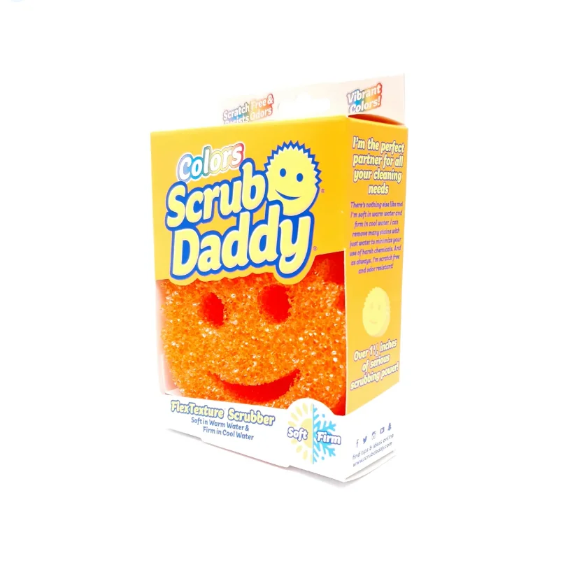 Scrub Big Effective Kitchen Cleaning Happy Smile Sponge For Household ...