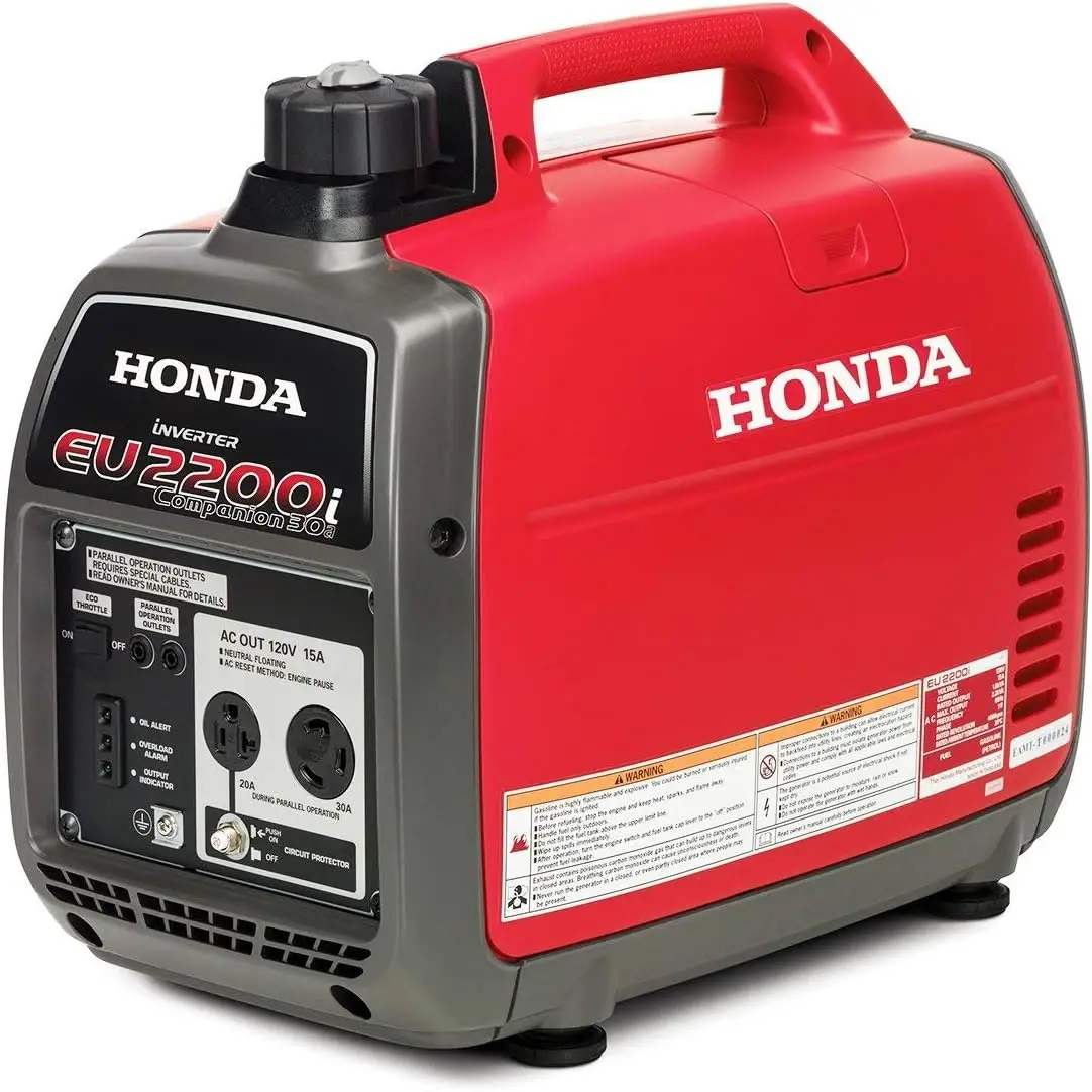 AS IS HONDAS Eu2200i 2200 Watts Portable Inverters Generators W/ Co-minder