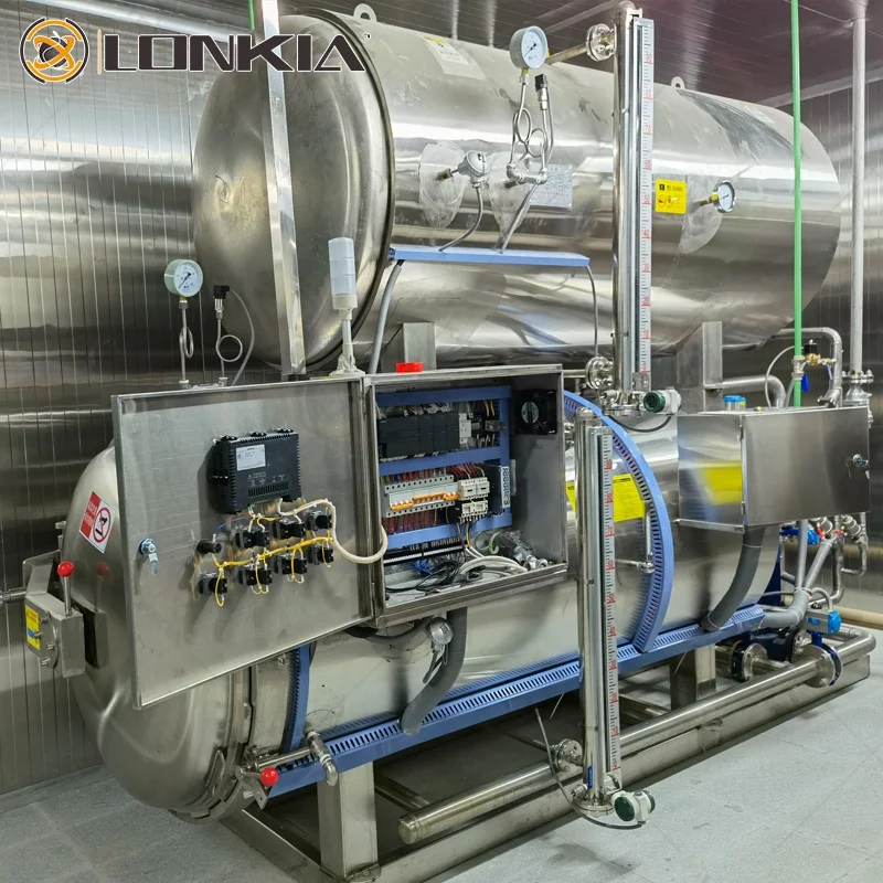 LONKIA High Temperature Pressure Cooker for Tuna Fish