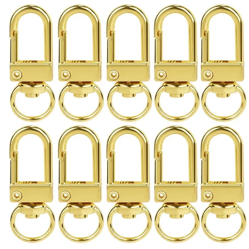 Rainbow Metal Lobster Claw Clasps Swivel Lanyards Trigger Snap Hooks ...