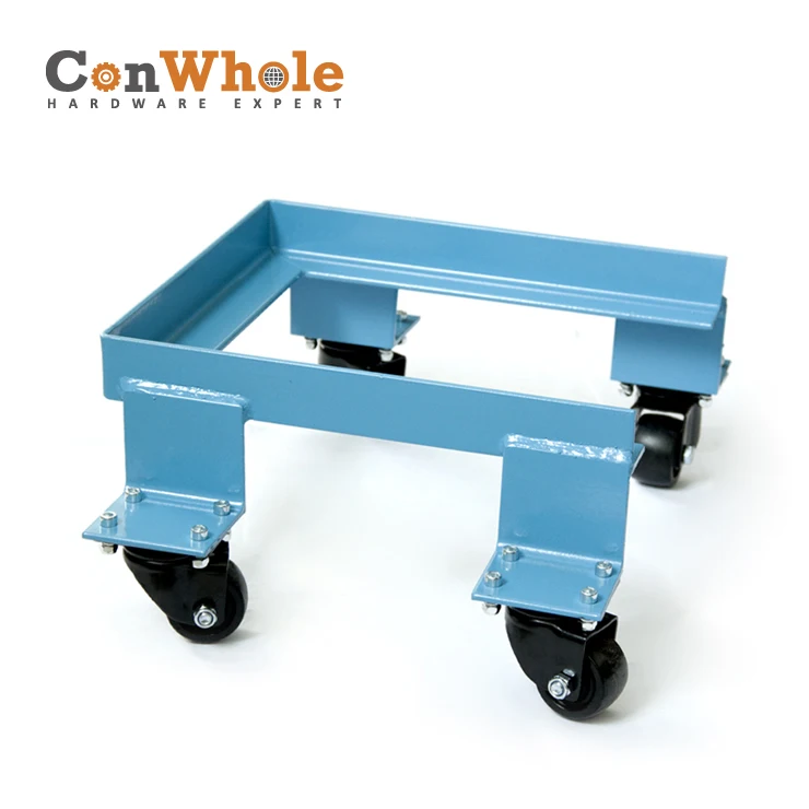 Heavy Duty Rolling Engine Dolly With Industrial Swivel Caster Wheels ...