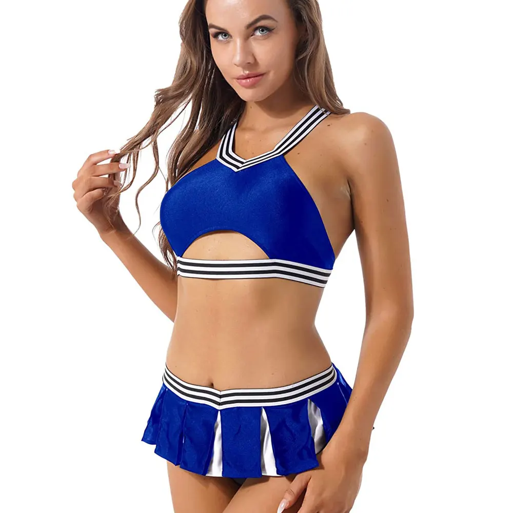 Latest Design Factory Supplier Cheerleading Uniforms Low Price