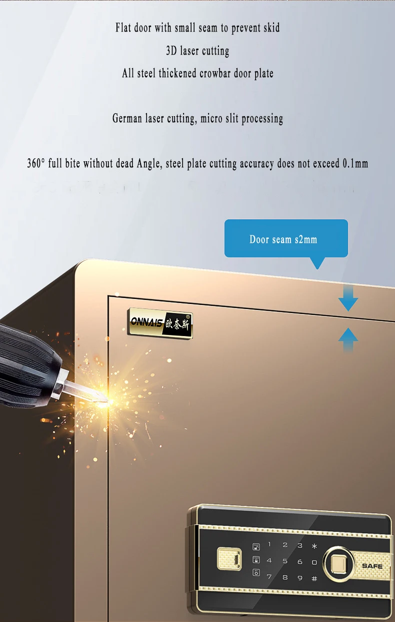 China Manufacturer Luxury Interior Home Office Security Mechanical Safe ...