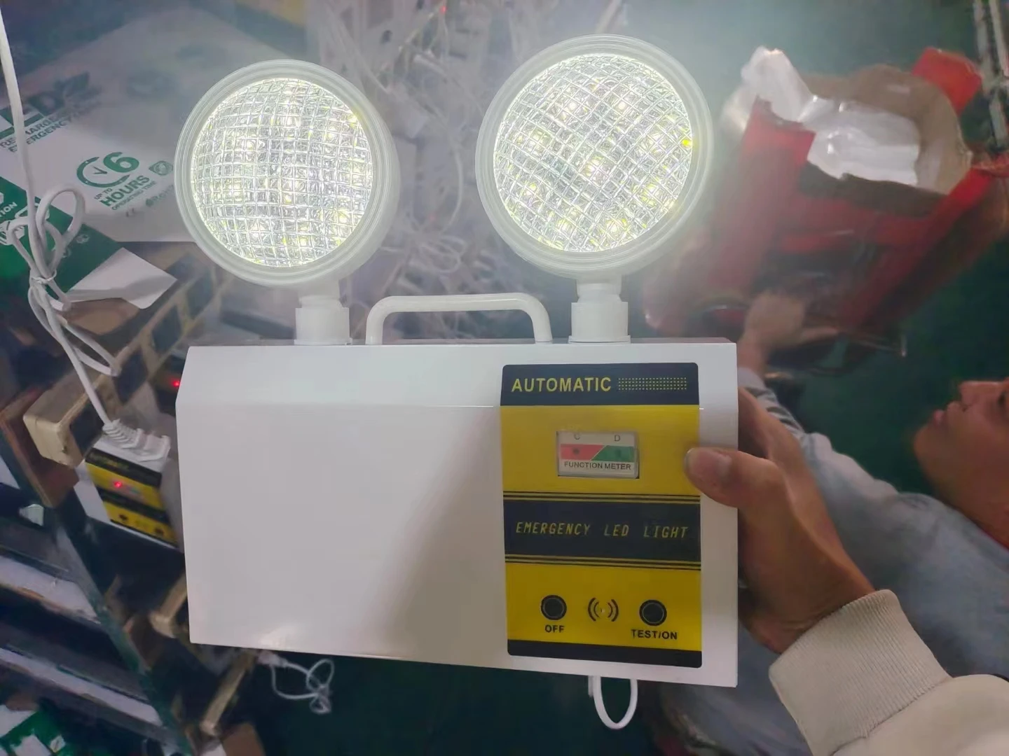 Safety Exit Sign Board Fire Emergency Light Lamp - Buy Emergency Exit ...