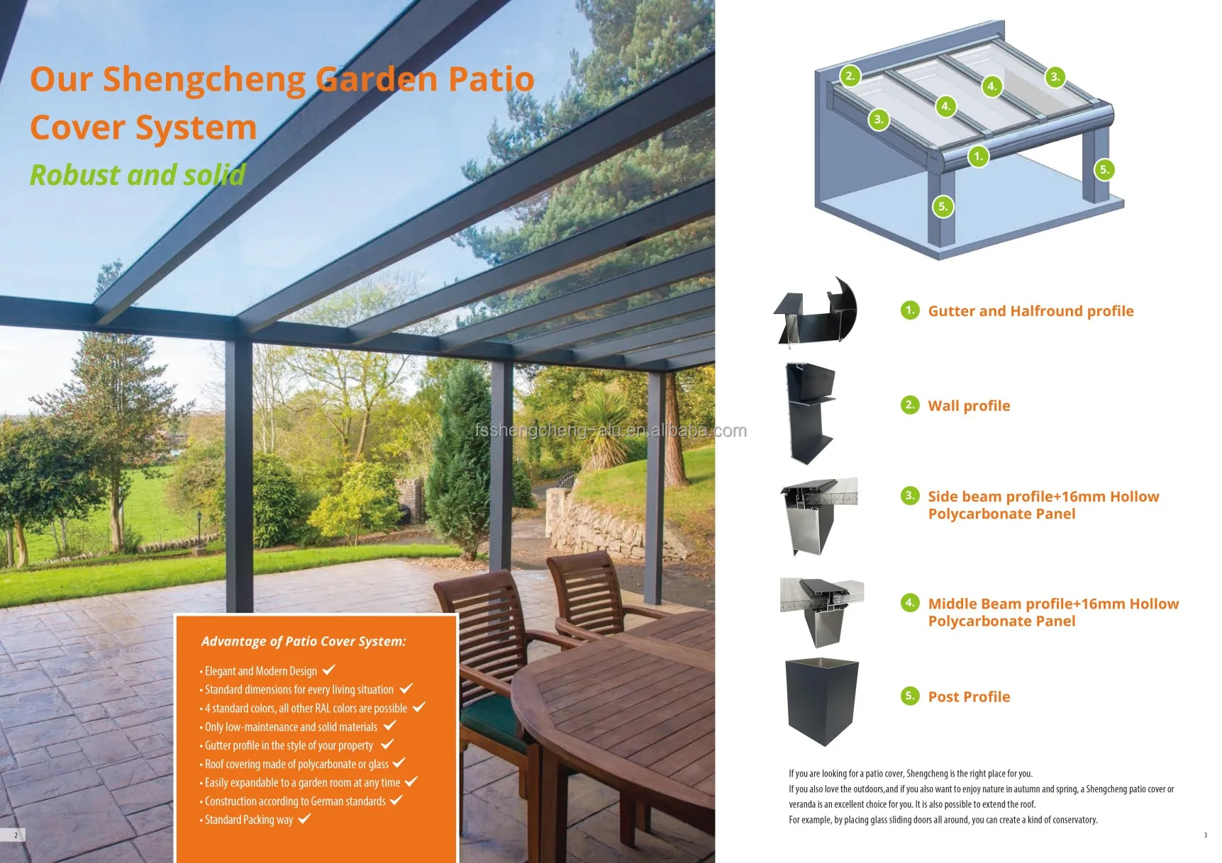 Waterproof Outdoor Folding Roof Terrace - Durable & Stylish