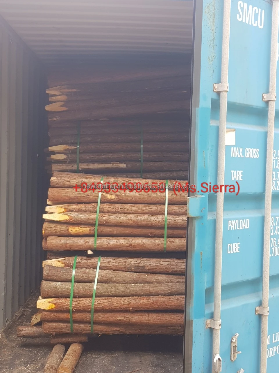 Wood Poles 8 Feet X 2 Inches Diameter With Many Uses As Tools And ...