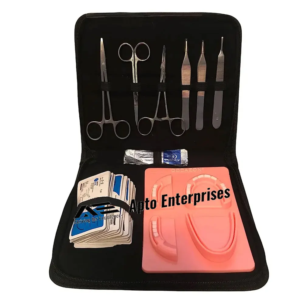 Suture Training Kit Dental Operate Practice Medical Pad Tools Suture ...