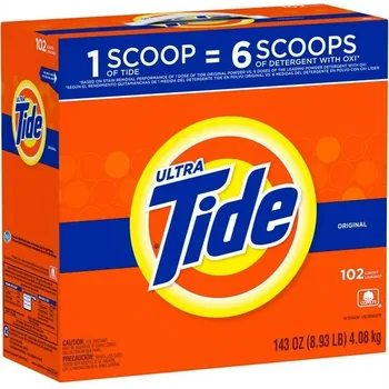 Tide Ultra Original Scent Powder Laundry Detergent,102 Loads,143 Oz ...