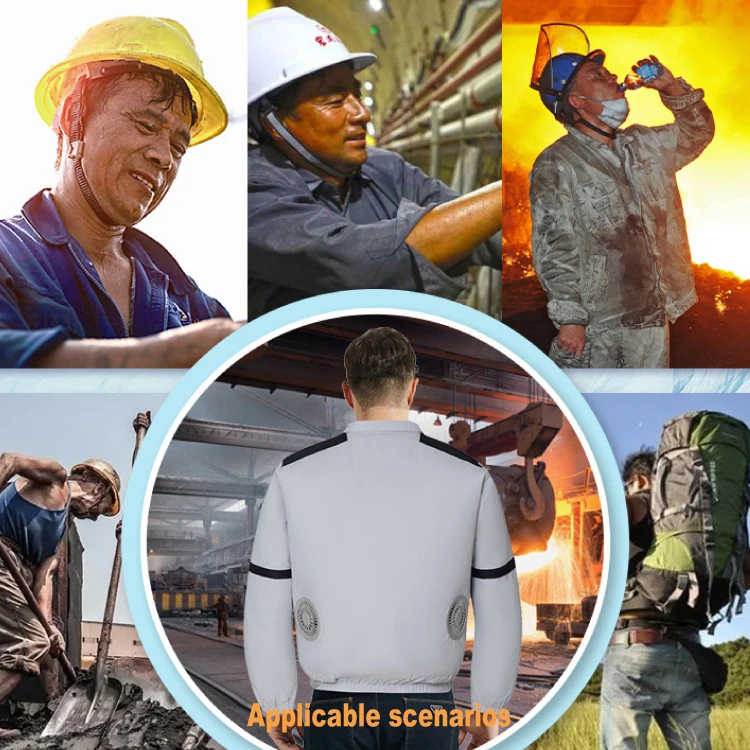 Fan Vest For Work - Buy Detachable Sleeves Cooling Vest,Air Conditioned ...
