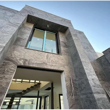 Modern Natural 100% Stone Veneer Translucent Stone Veneer Tiles Wall ...