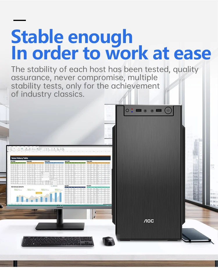 New PC Wholesale Desktop I7 Workstations Computadoras Graphics Card Amd ...