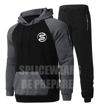 All-weather Performance Ensemble Men's Pullover Jacket And Jogger Pants ...