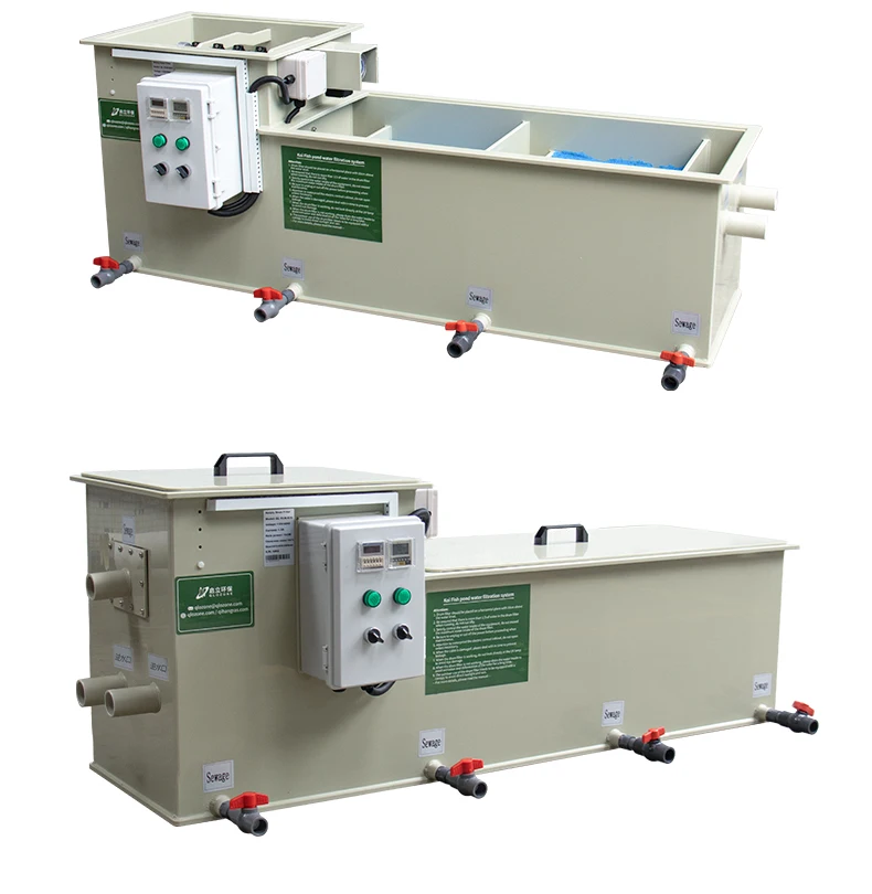 Qihangras Ycm-b2c Koi Drum Filter 10m3/h 110v Aquaculture Fish Farm ...