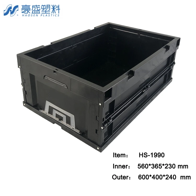 Stacking and Nesting Moving Shipping Boxes Plastic Customized Logo and ...