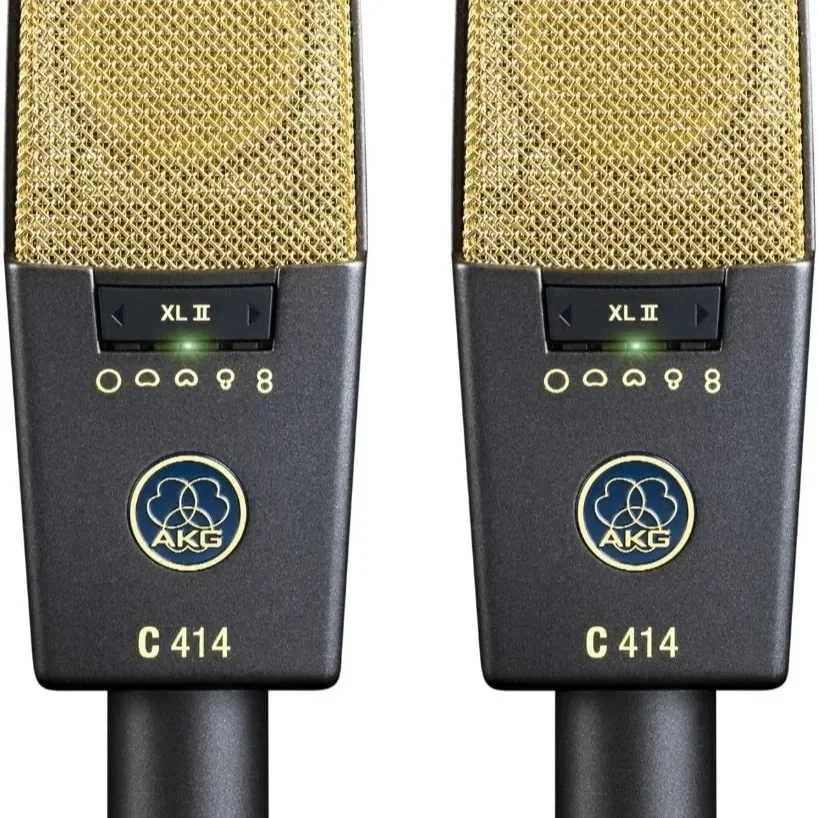 Fast Shipping For New Akg Pro Audio C414 Xlii Stereoset Vocal Condenser ...