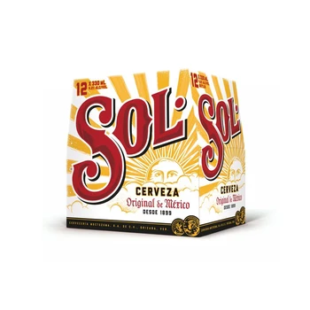 Sol Mexican Beer (12 X 330ml) - 100% High Quality Original Sol Beer ...