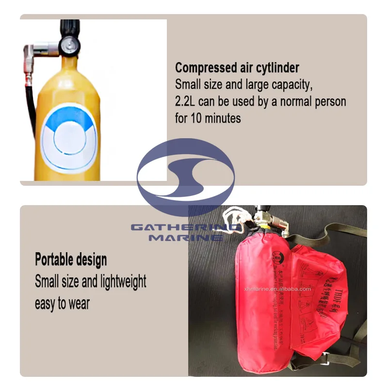 China Customized 15 Minutes Emergency Escape Breathing Device EEBD With ...