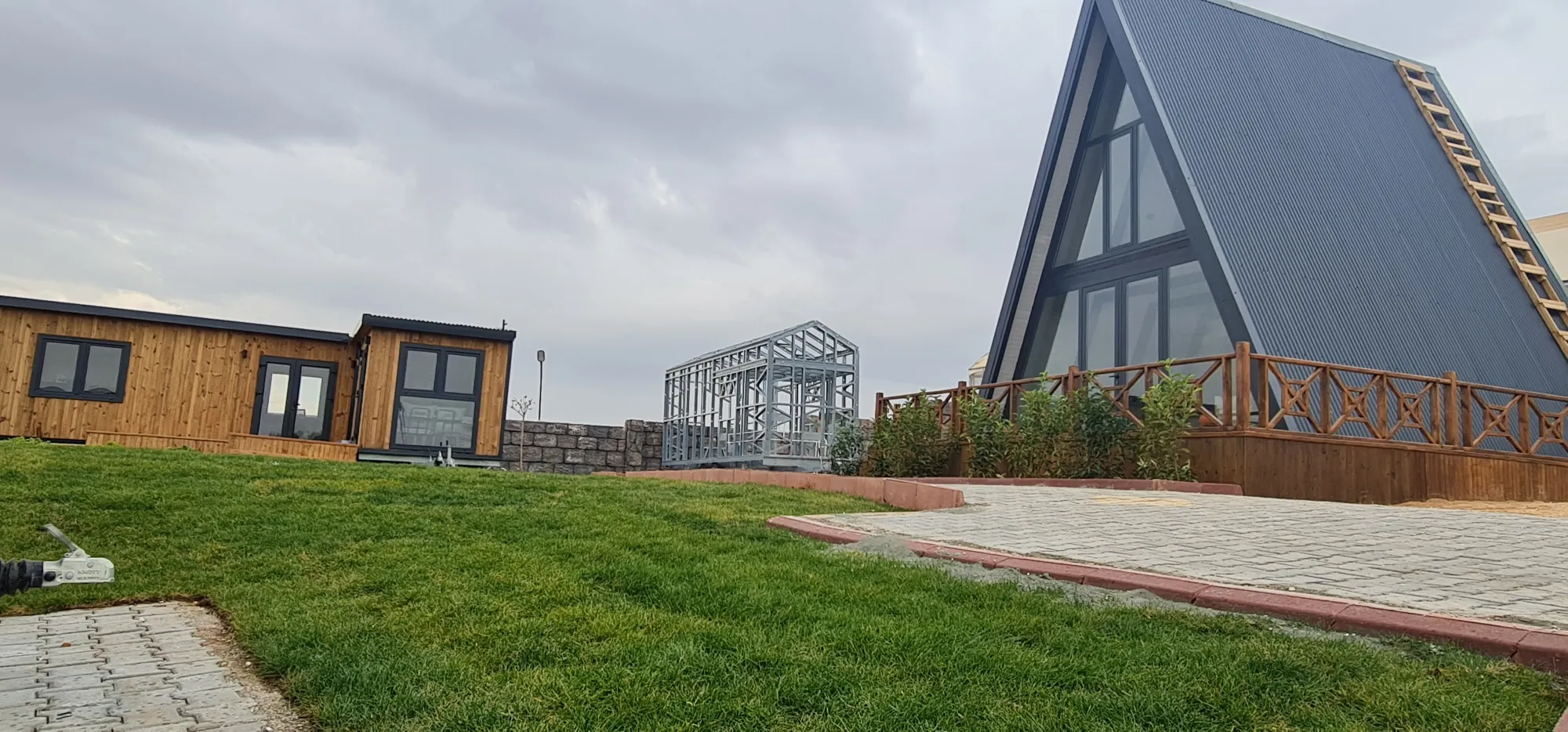 Tiny House Portable House American Style For Caravan Fire Proof Factory Direct Selling Trailer ...