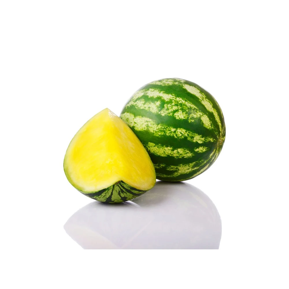 Yellow Seedless Watermelons from Egypt - Fresh & Organic