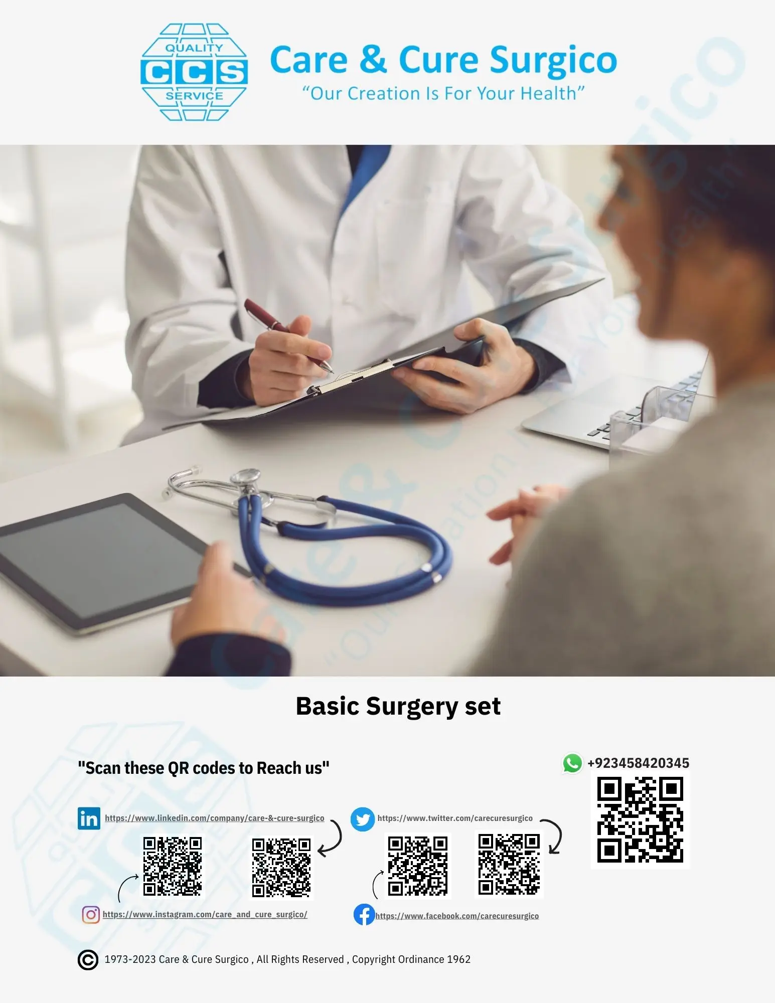 Orthopedic Basic Surgery Instruments Surgical Instrument Set Basic ...