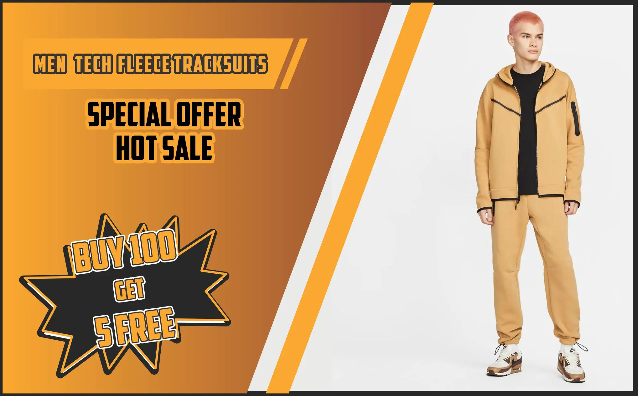 Sportswears Gym Fitness Tech Fleece Training Tracksuits Men Two Piece ...