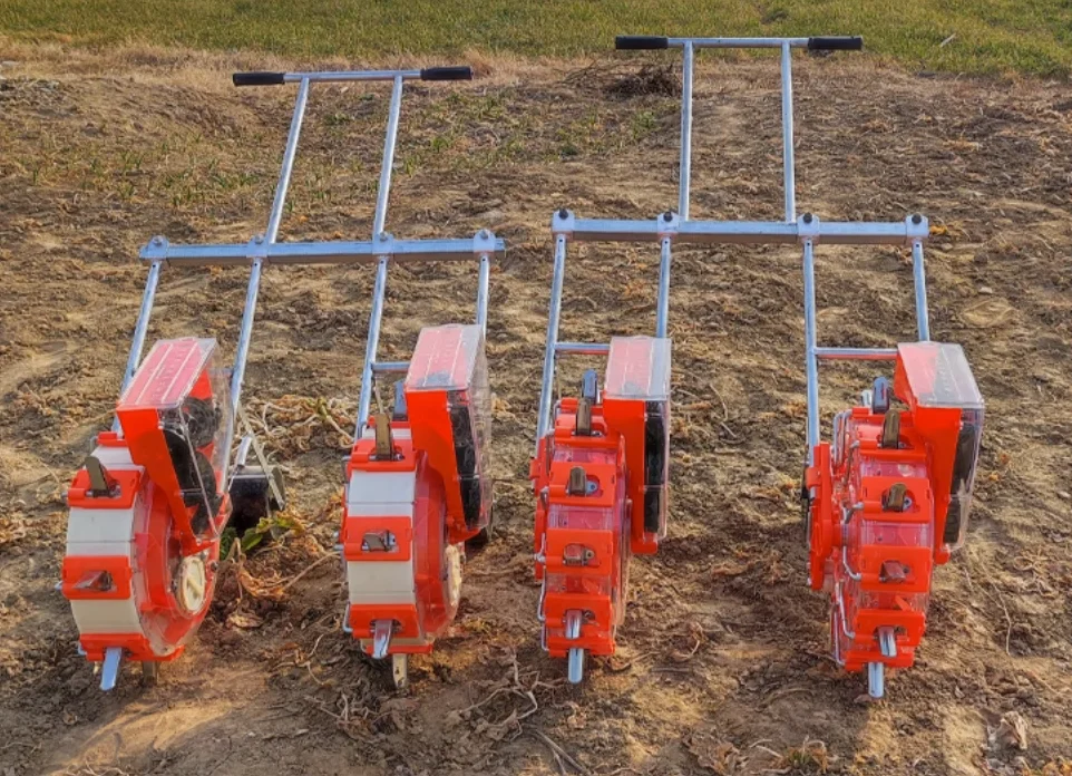 20 Mouths Hand Push Seeder Planter Manual Maize Carrot Seeder Available ...