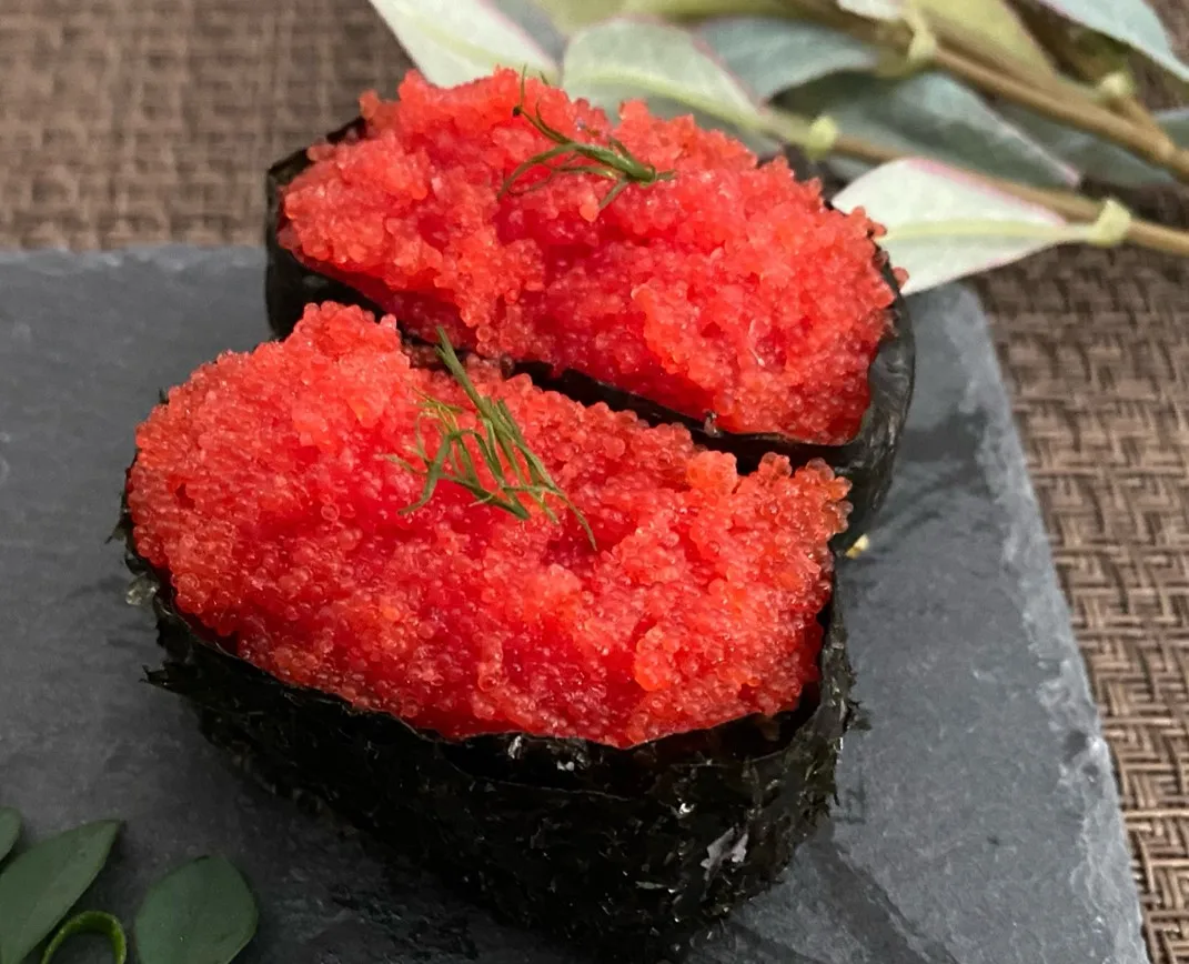 Japanese Delicious Flavored Seasoned Fish Roe Instant Seafood Salmon ...